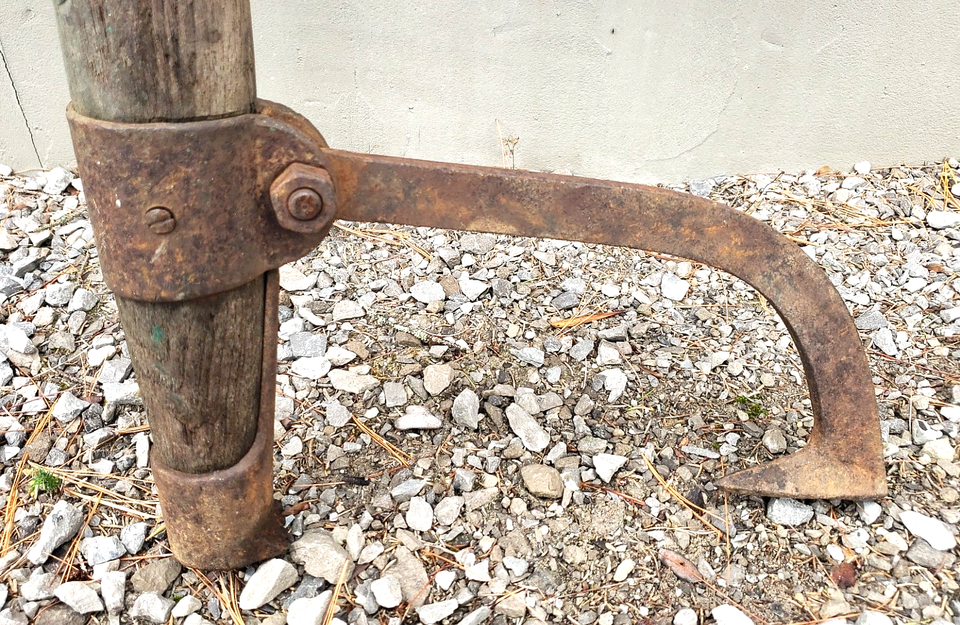 Antique Large Cant Hook Log Roller Primitive Logging Tool 48" | eBay