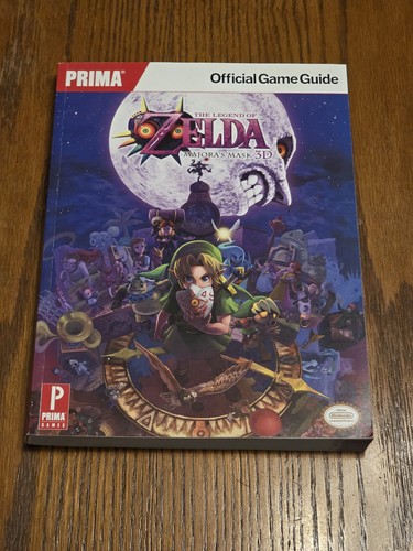 The Legend of Zelda Majora's Mask 3D Prima Official Strategy Guide | eBay