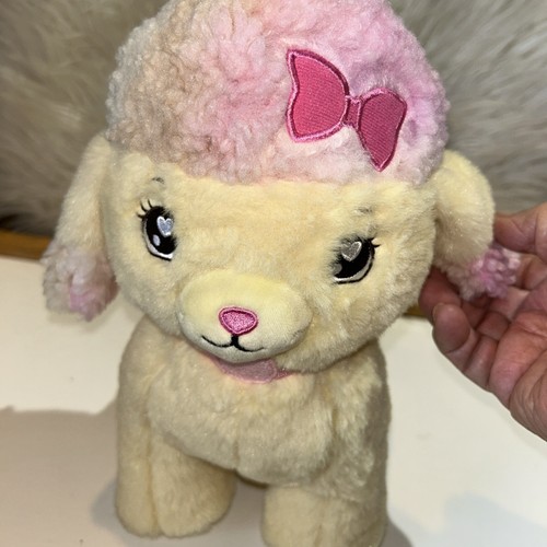 Barbie Plush Toy Poodle. Lights & Sound-Dog Barks And Bow Lights Up ...