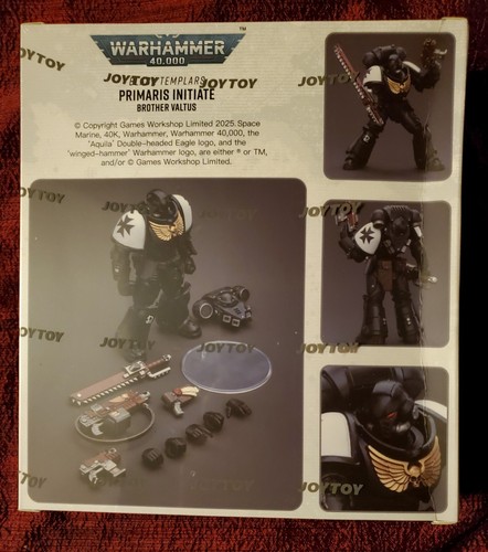 JoyToy Warhammer 40,000 40K | Space Marines Black Templars Brother ...