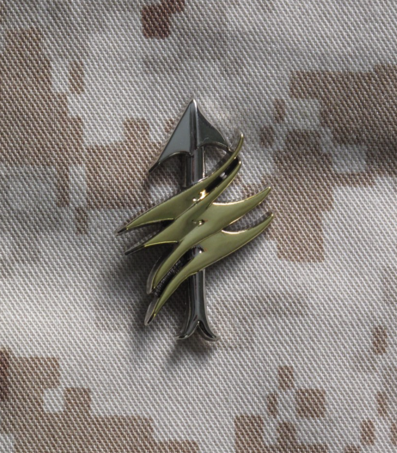 Scout Sniper Employment Symbol Pin Badge HOG USMC Rifle MOS 0317 Marine ...