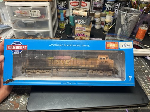 Athearn Roundhouse HO scale BNSF #5610 AC4400CW prime for grime ...