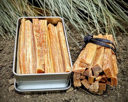 Fatwood 35 Fire Starting Sticks 4" Long Hand Cut Survival Emergency ...
