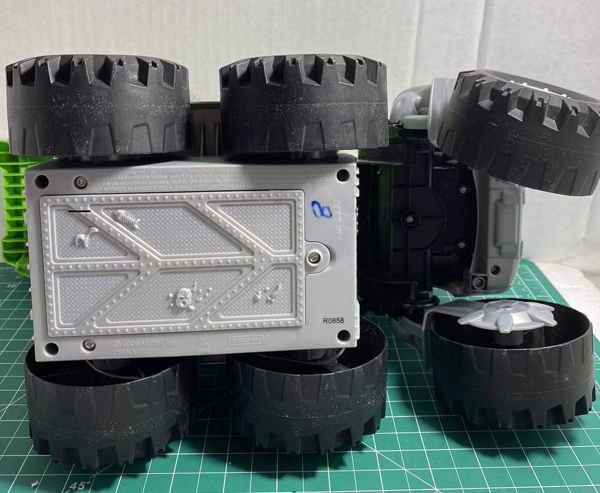 Mattel Matchbox Interactive Stinky The Garbage Truck Robot Talking 12 ...