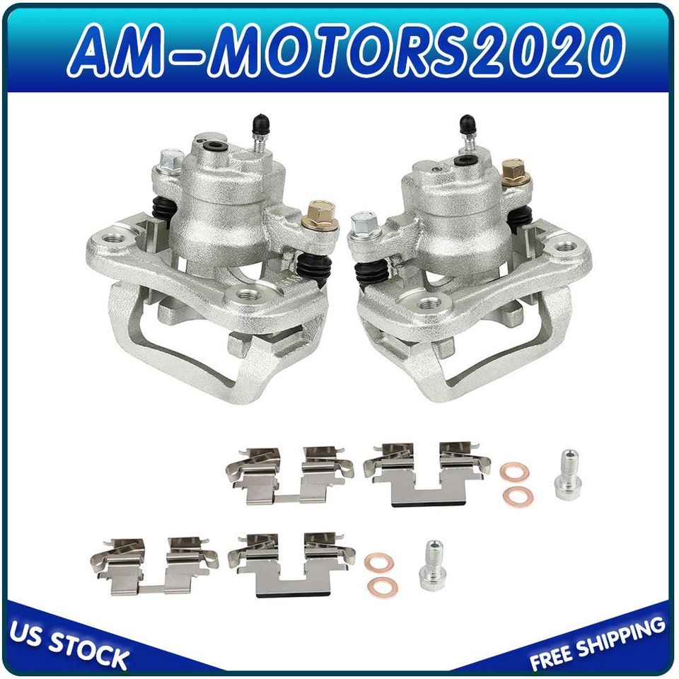 Rear Pair Brake Calipers Left Rigtht For Lexus RX330 2004-06 w/Bracket ...