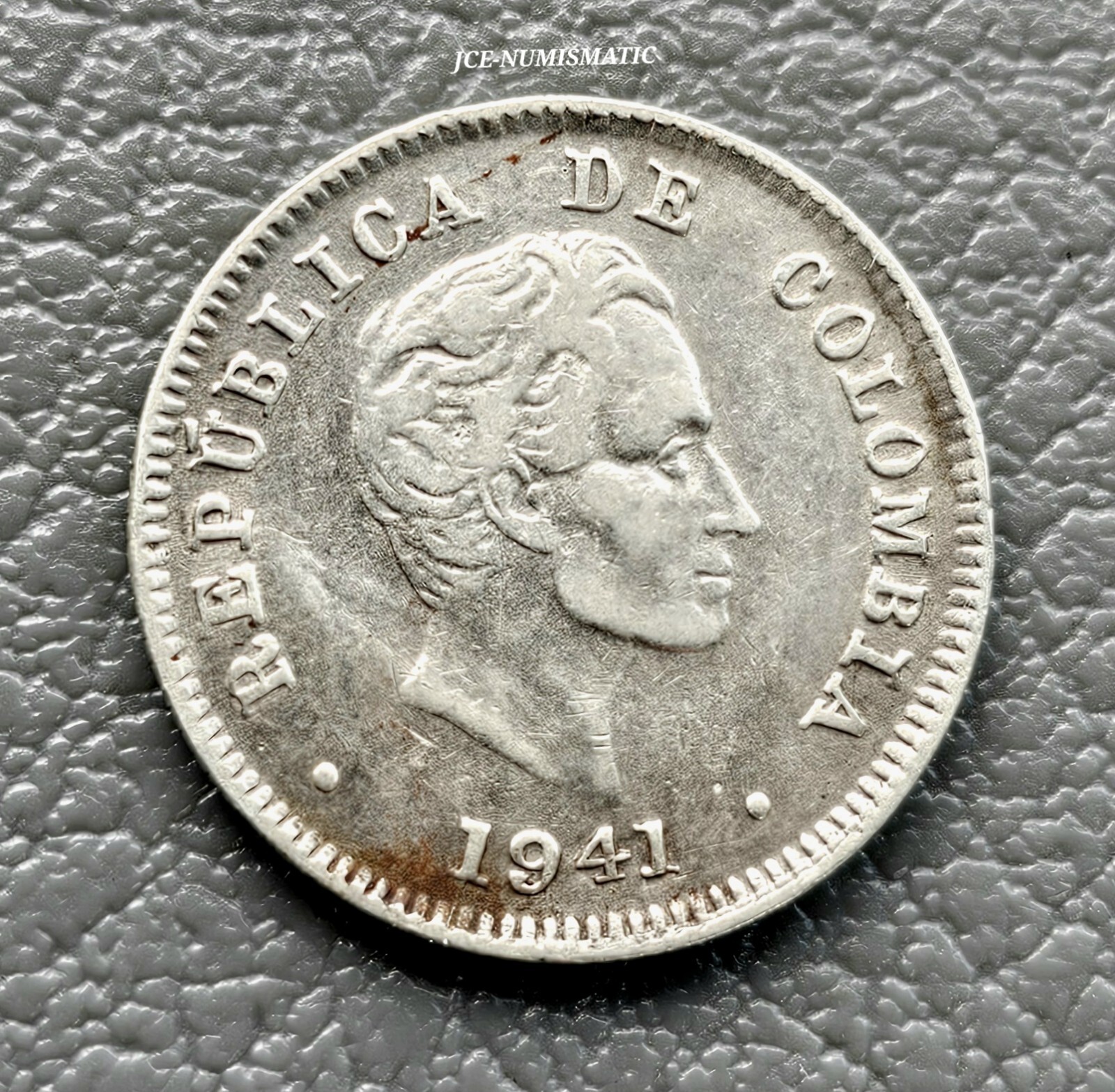 1941 - 10 Centavos Colombia Coin - Silver 0.900 - Antique Coin - ¡¡Nice ...