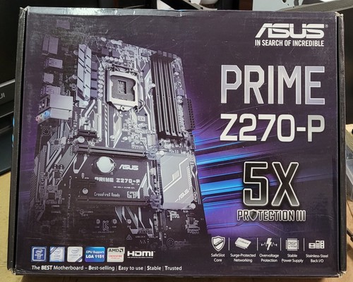 Asus Prime Z270-P Motherboard ATX Intel LGA 1151 DDR4 For Parts w/Intel ...