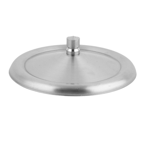 Household Stainless Steel Water Coffee Cup Lid Cover Mug Cap Silver ...