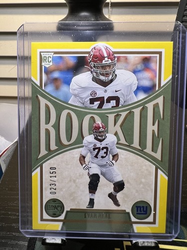 2022 LEGACY FOOTBALL EVAN NEAL RC YELLOW ROOKIE /150 #93 GIANTS | eBay