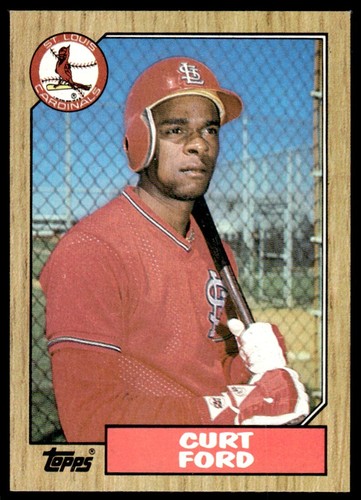 1987 Topps Baseball Card Curt Ford St. Louis Cardinals #399 | eBay