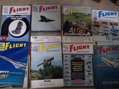 Vintage FLIGHT International magazines 1966 to 1968: job lot of 15 ...