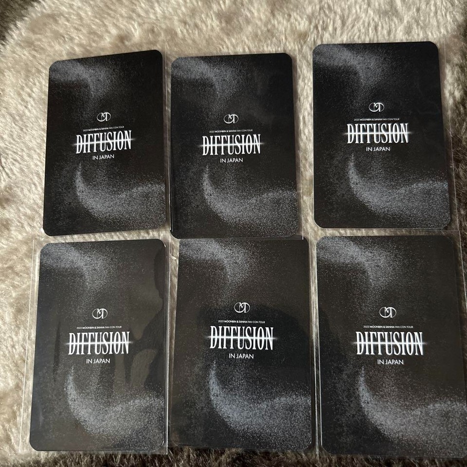 ASTRO MOONBIN diffusion in Japan 2023 Photo card set of 6 Limited ...