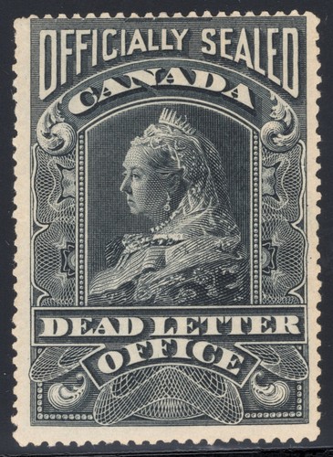 Canada OX3 Officially Sealed Dead Letter Office stamp Fine MH Unitrade ...