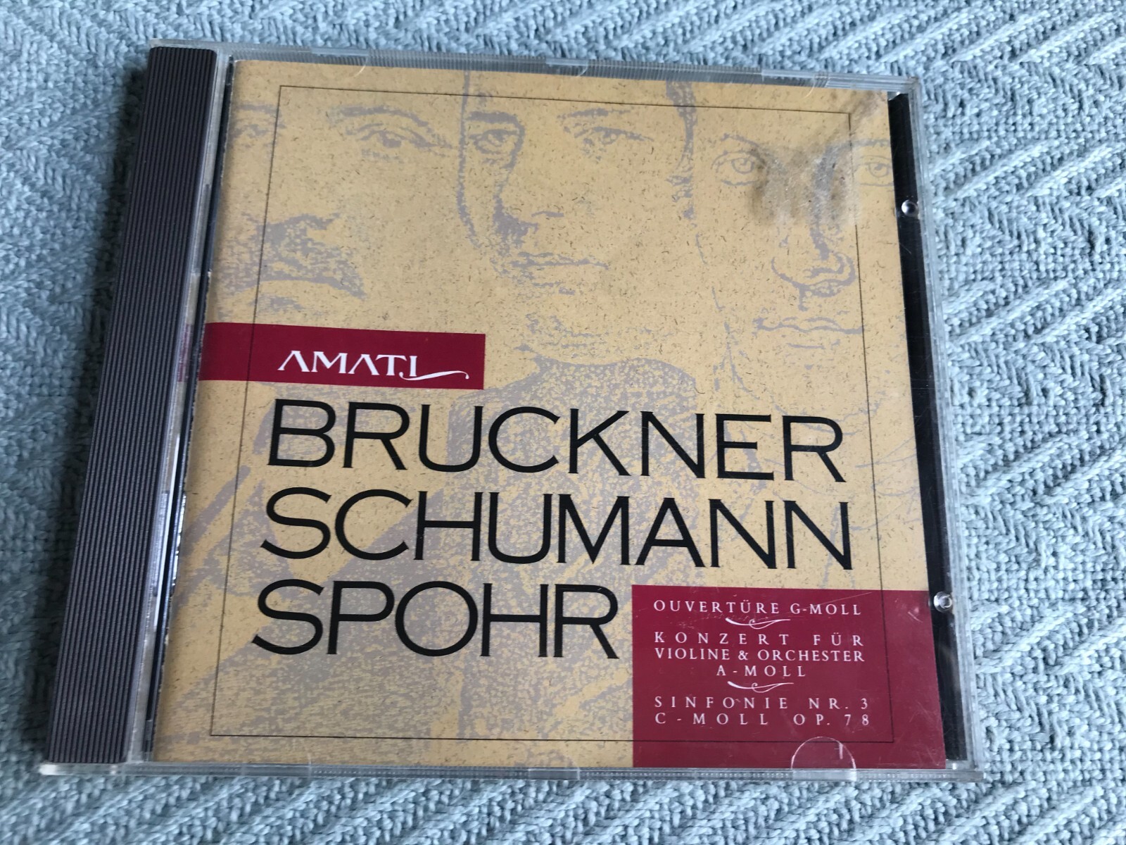 BRUCKNER-SCHUMANN-SPOHR: Overture, Concerto/Violoncello, Symphony (CD ...