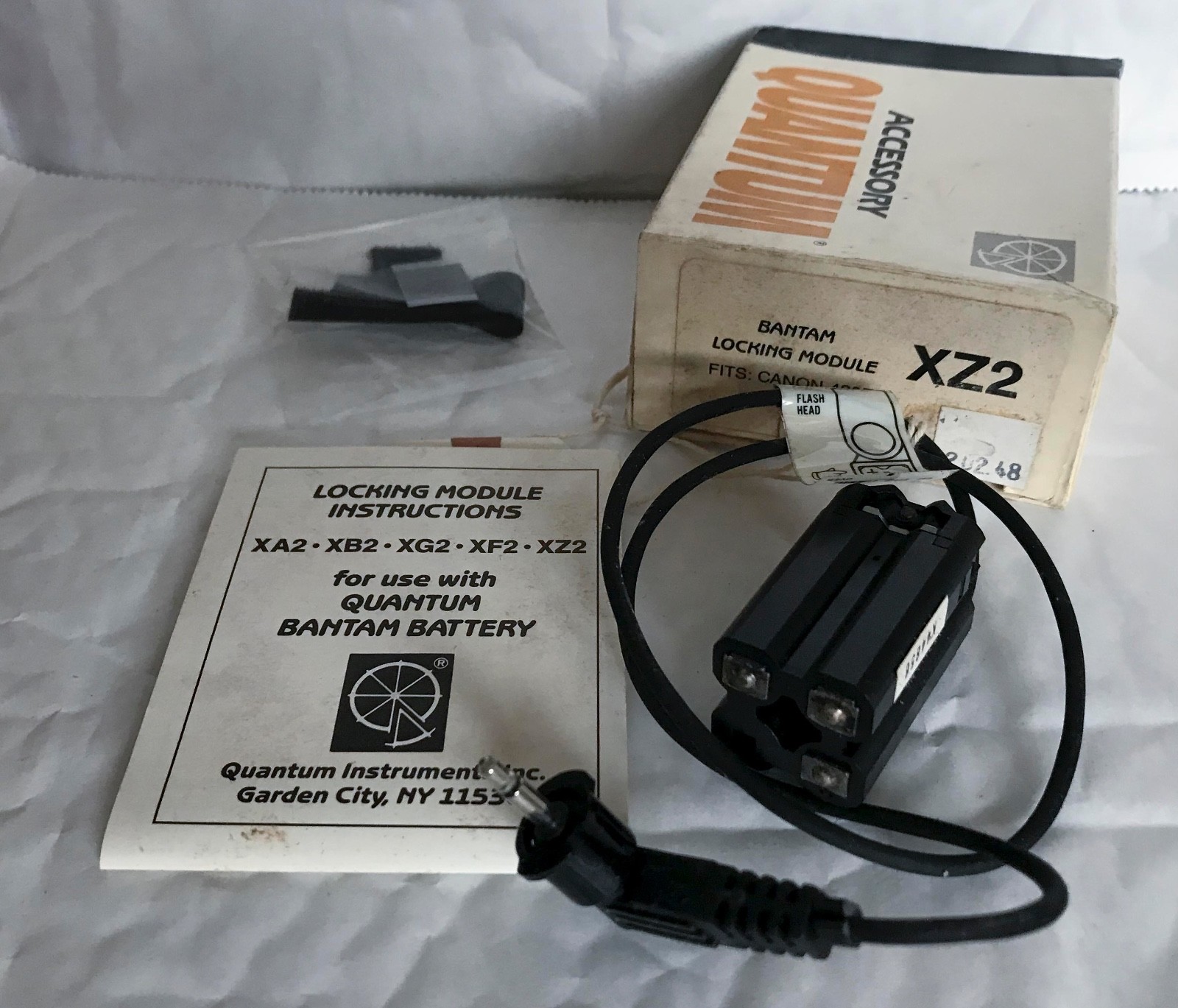 Quantum XZ2 Locking Module for Quantum Bantam Battery to Canon 420EZ ...
