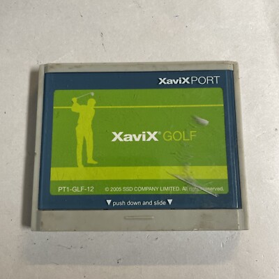 XaviX Golf PT1-GLF-12 Video Game Only @CPU65 | eBay