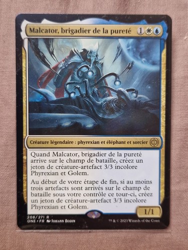 Mtg Malcator, brigadier de la pureté Tous Phyrexians ONE VF/FR | eBay