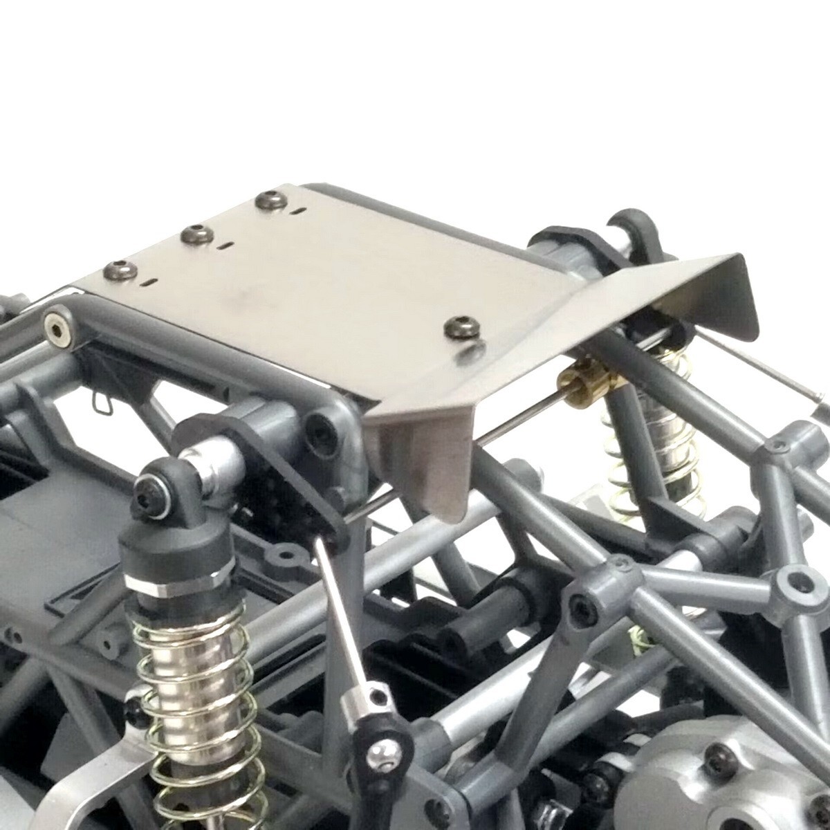 NEW Stainless steel Roof Wing plate for TAMIYA 1/10 Buggy BBX-01 BB-01 ...