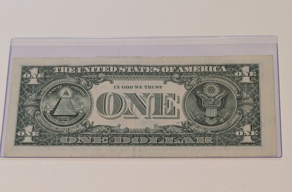 US 2021 $1 Bill, Unique Serial Number, Lightly Circulated | eBay