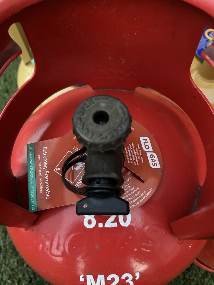 6Kg Propane Full Gas Bottle FLO GAS ( Same Bottle As Calor ) Free UK ...