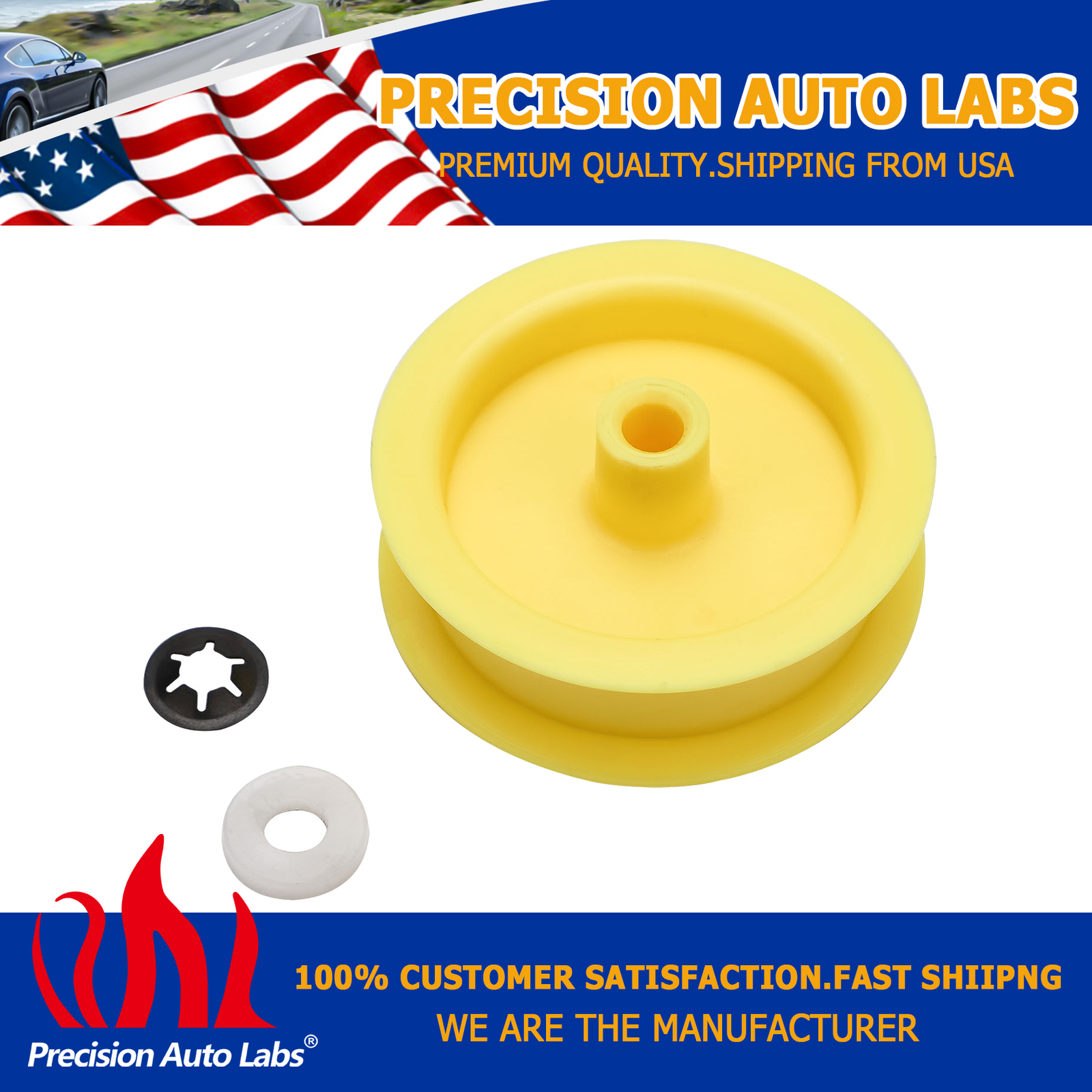 For GE Dryer Idler Pulley WE12X81 Replacement WE12X83 PS265721 EA265721 ...