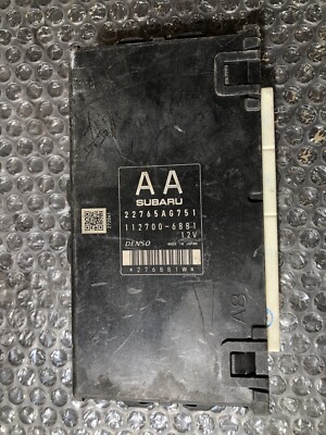 2015-2016 Subaru Forester Computer Brain Engine Control ECU EBX ...