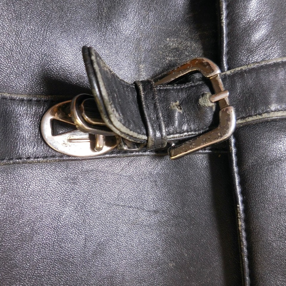 Leather Document Bag Black REISENTHEL Vintage 1971 Germany Case N6243 ...