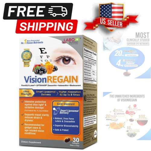 Advanced Eye Health Support with FloraGLO Lutein & Superba Krill – 30 ...