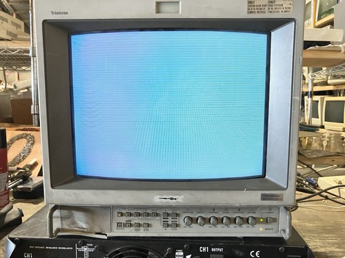 Vintage Sony Trinitron Color Video Retro Gaming Monitor PVM-14M2MDU | eBay