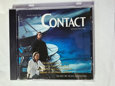 CONTACT Soundtrack by Alan Silvestri (CD, Aug-1997) RARE PROMO - MINT ...
