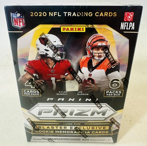 2020 PANINI PRIZM NFL FOOTBALL BLASTER BOX LAZER BURROW TUA HERBERT RC ...