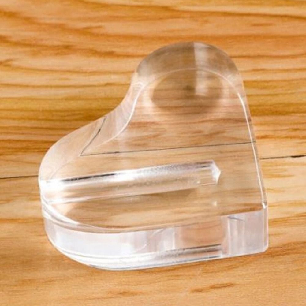 Ornaments Rose Flower Holders Heart-shaped Display Stand Table Decor | eBay