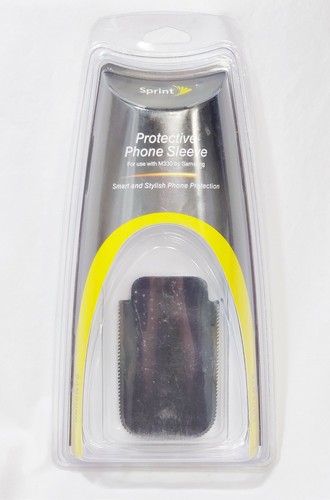 NEW Sprint BLACK Protective Sleeve for Samsung M330 Slider Cell Phones ...