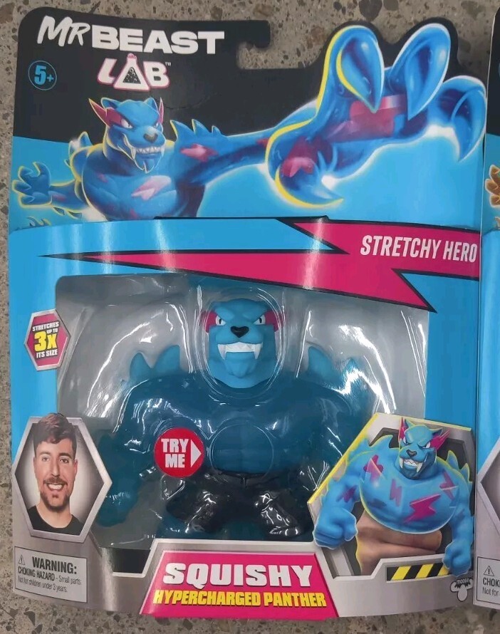 MrBeast Lab Stretchy Goo Jit Zu Hero Legendary, Iconic & Hypercharged ...