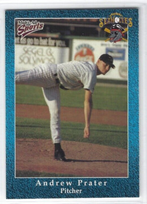 1998 Erie SeaWolves (Class A-Pittsburgh Pirates) Andrew Prater | eBay