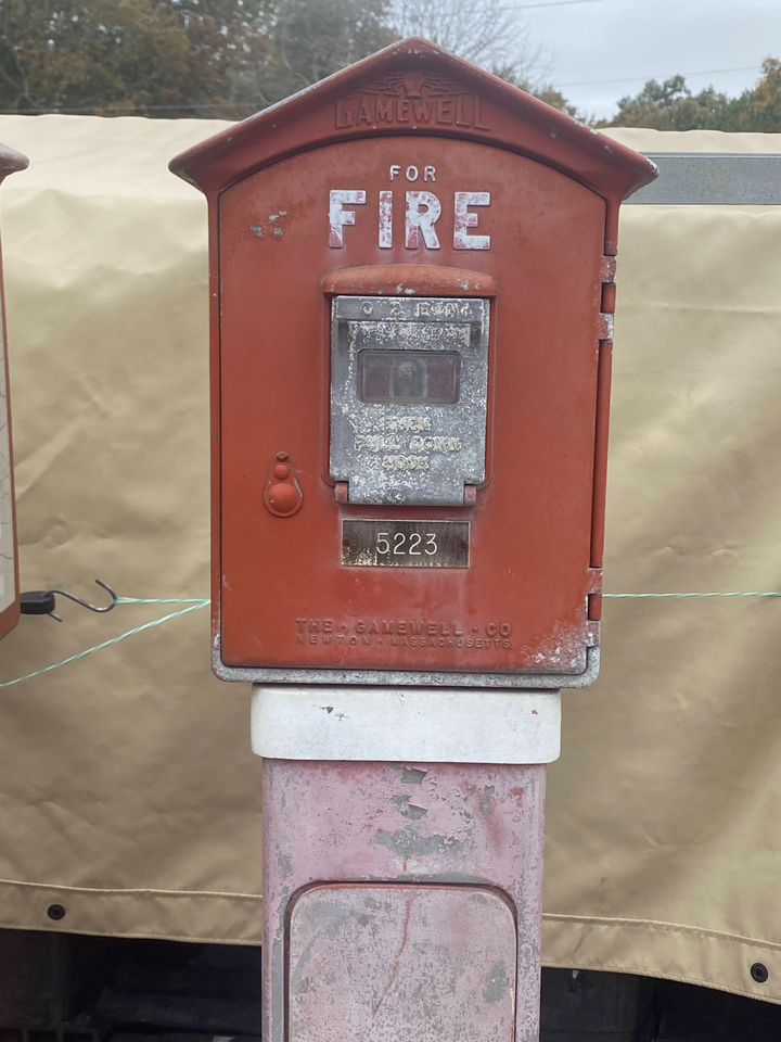 1900s Gamewell Fire Box Alarm Pedestal, Call Box, Can Ship, (PICK ONE ...