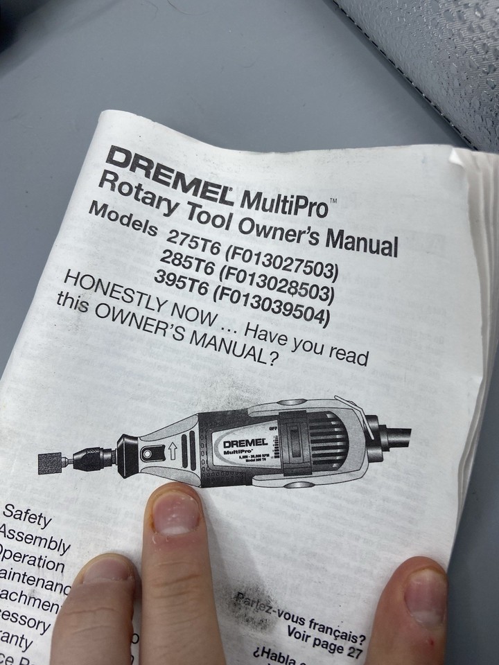 Dremel MultiPro Single Speed 30000 RPM Model 275 Type 5 - Tested in box ...