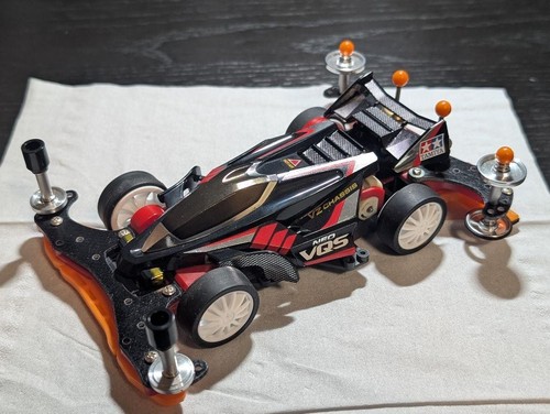 Tamiya Mini 4WD Neo VQS Light Custom VZ Chassis - Used, Rare Racing Car ...