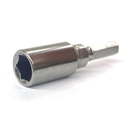 4mm To 1/4in Hex Transducer Adapter Socket Magnetic For Screwdriver ...
