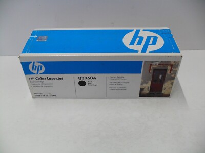 HP LaserJet Q3960A (122A) Black Toner Cartridge for 2550/2820/2840 -NEW ...
