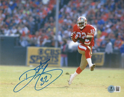 RICKY WATTERS Signed Autographed Auto 8x10 Photo Picture 49ers Beckett ...