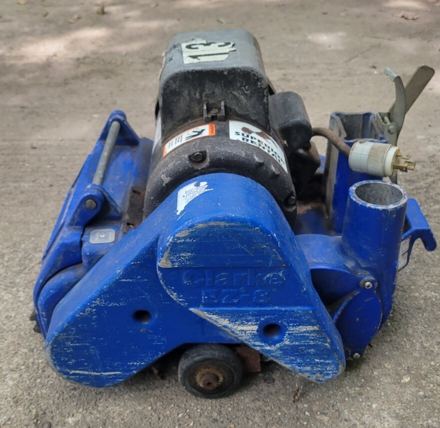 Alto Floor Sander Clarke EZ-8 Expandable Drum Hardwood Refinishing ...