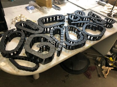 LARGE LOT IGUS Cable Carrier Track Energy Chain MIXED SIZES GREAT ...
