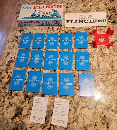 Vintage 1963 Flinch Card Game by Parker Brothers w box and Rules ...