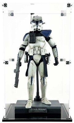 Display Case for Hot Toys Sideshow 1/6 One Sixth Action Figure (Medium ...