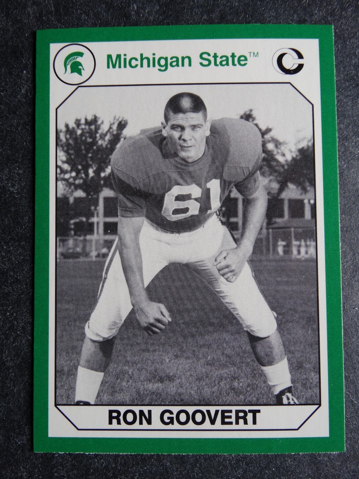 1990 Collegiate Collection Michigan State Football Card Complete Your ...