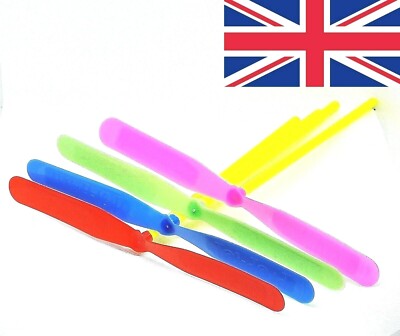 2pcs Hand Rubbing Bamboo Dragonfly Helicopter Propeller Fly Funny Kids ...