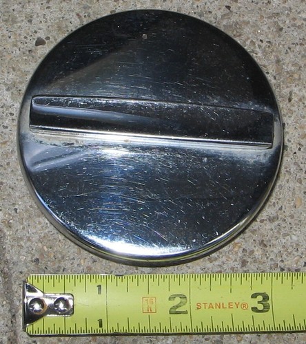 Vintage 1960s Gas Fuel Cap Chrome 1960 -1961 Plymouth Valiant Dodge ...