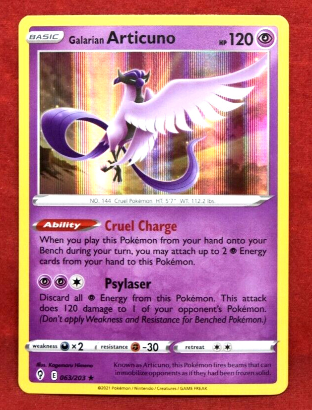 Articuno Evolution