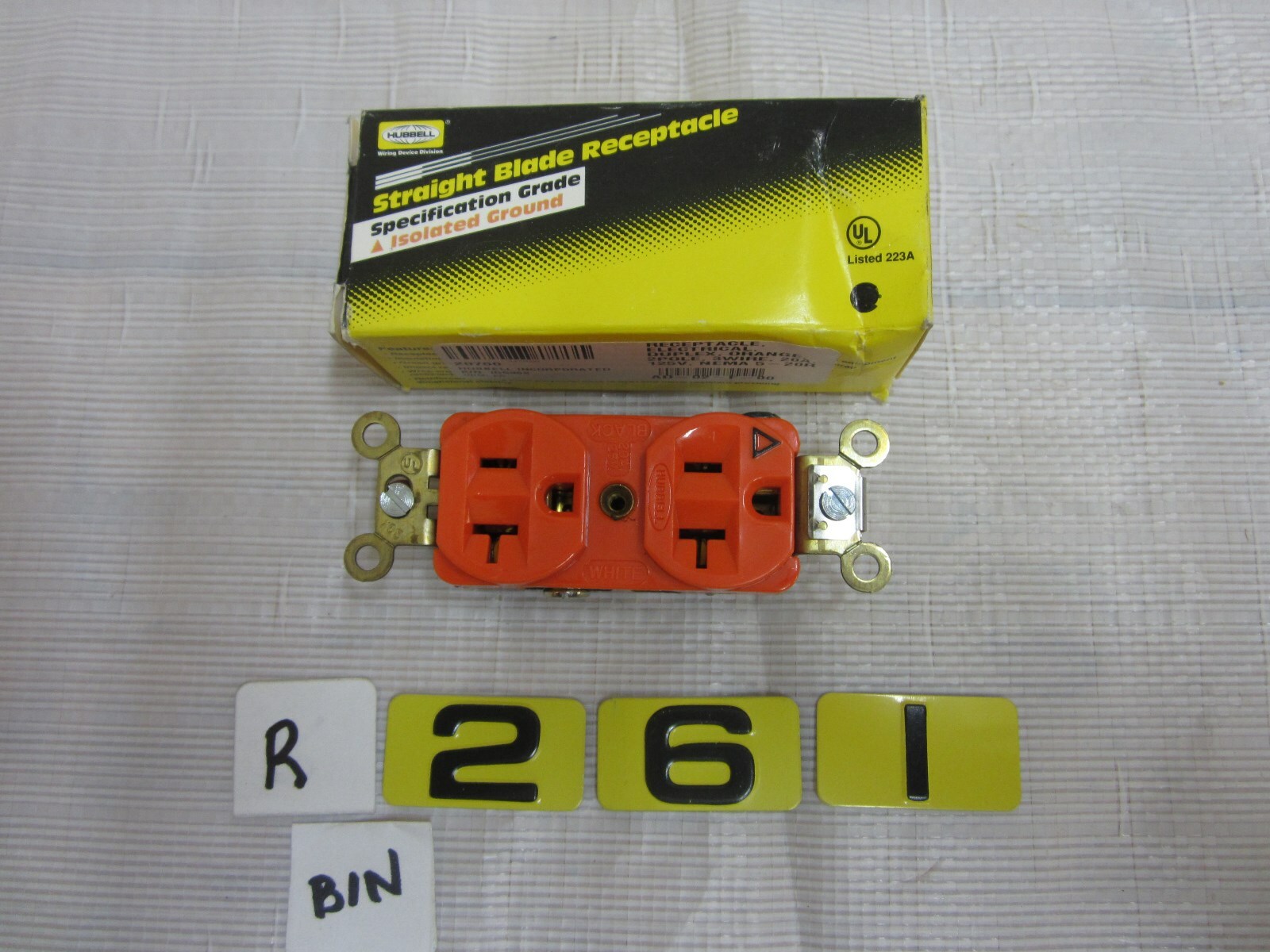 Hubbell Duplex Receptacle IG5362 | eBay